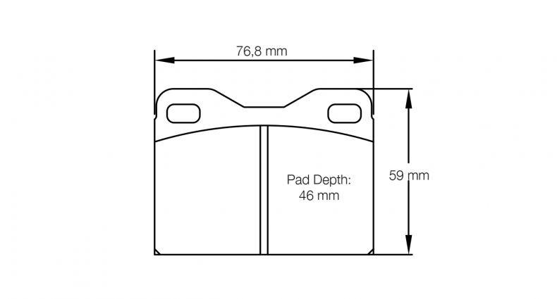Pagid 4634 Brake Pad – Hoerr Racing Products